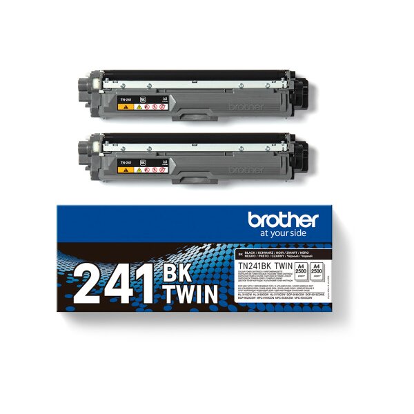 BROTHER Toner HY Twin Pack schwarz TN-241BKTWIN HL-3140/3170 2x2500 ...